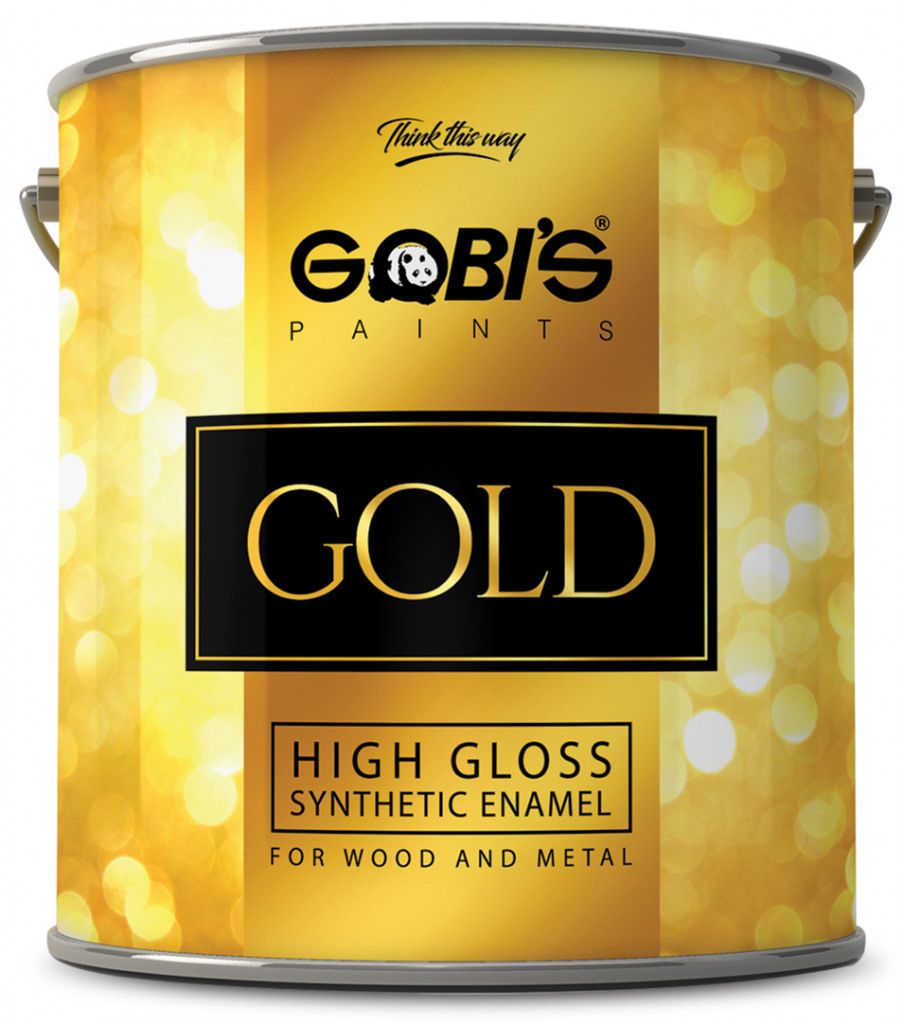 Gobis Gold High Gloss Synthetic Enamel – Lemon 7010 – Colorcity